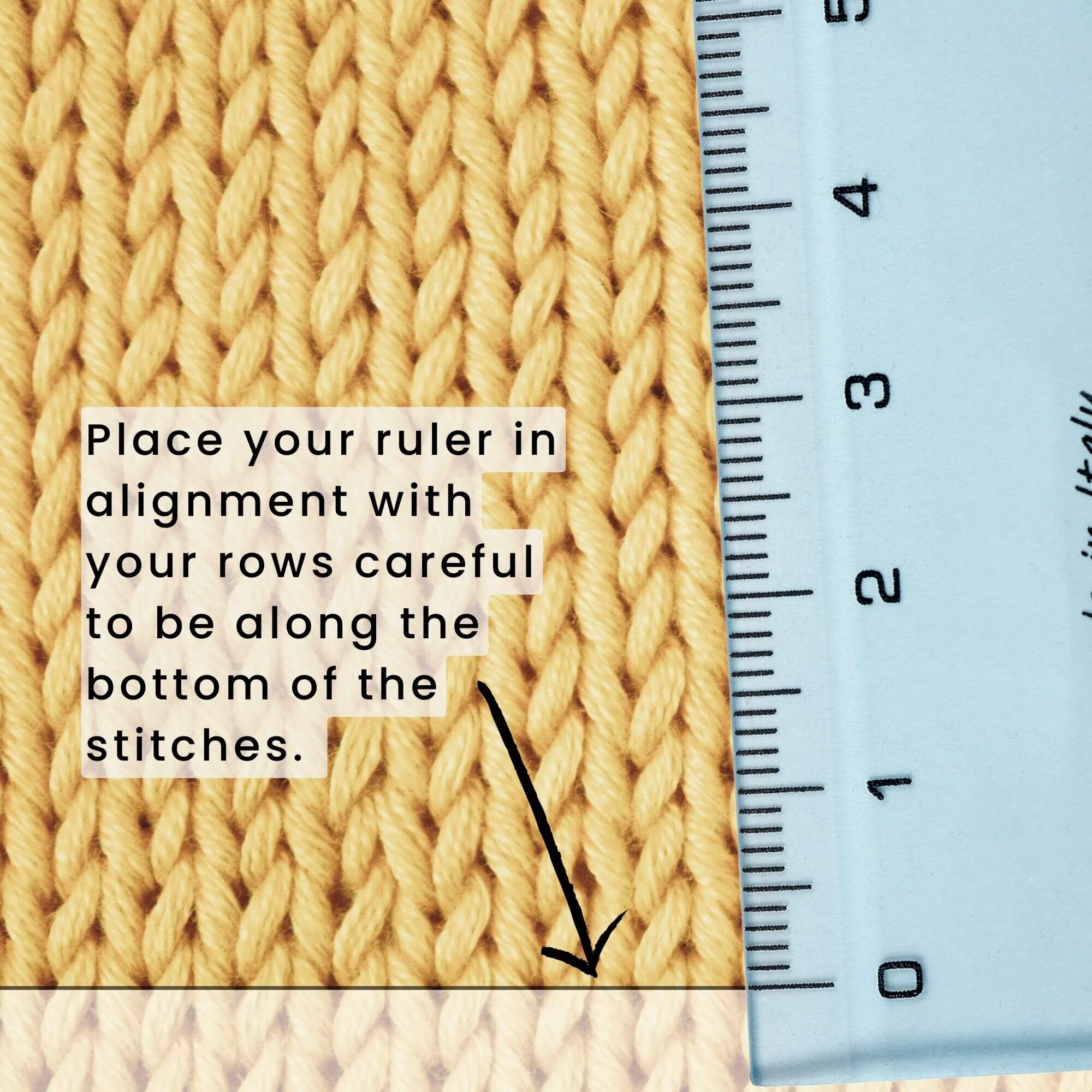 You knit a swatch, now what? Learn how to measure gauge knitting ...