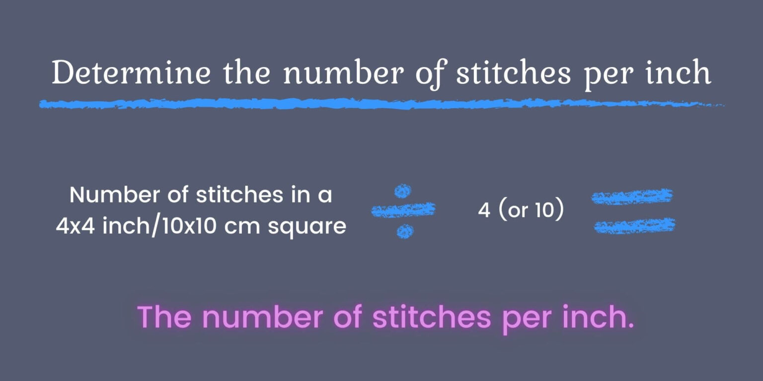 Part 1 of How to knit without a pattern: Math | OzzyLosi Knit Designs