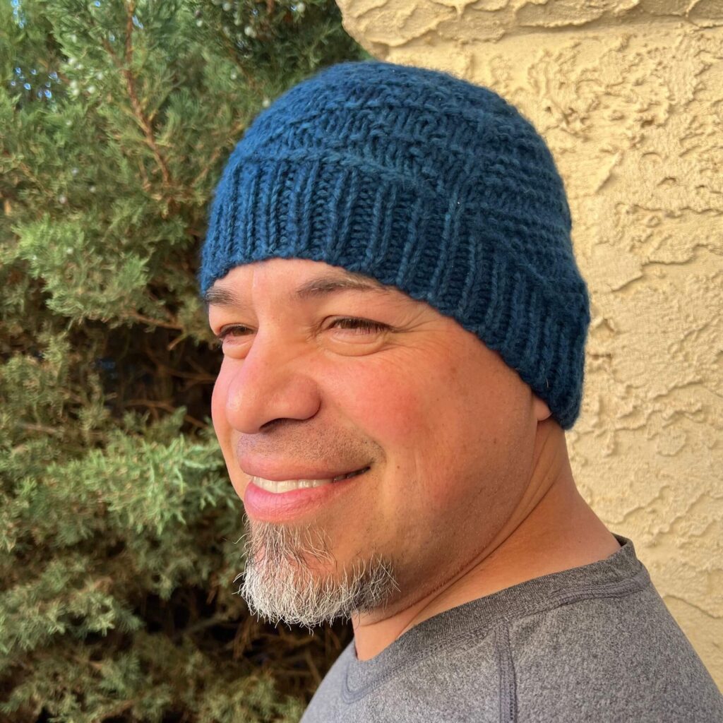 Line Art Beanie Pattern Lite | OzzyLosi Knit Designs