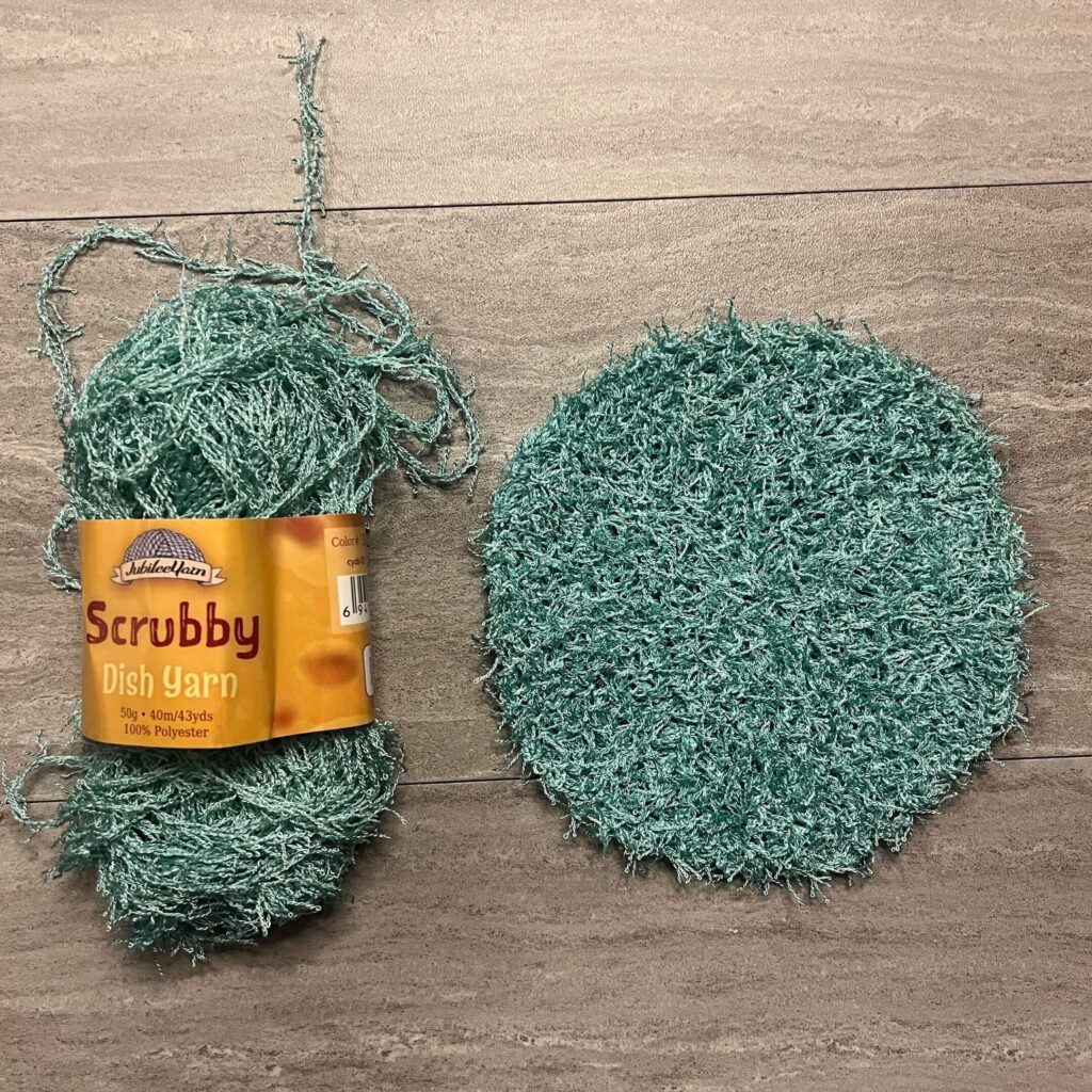 Jubilee Scrubby Dish Yarn Review | OzzyLosi Knit Designs