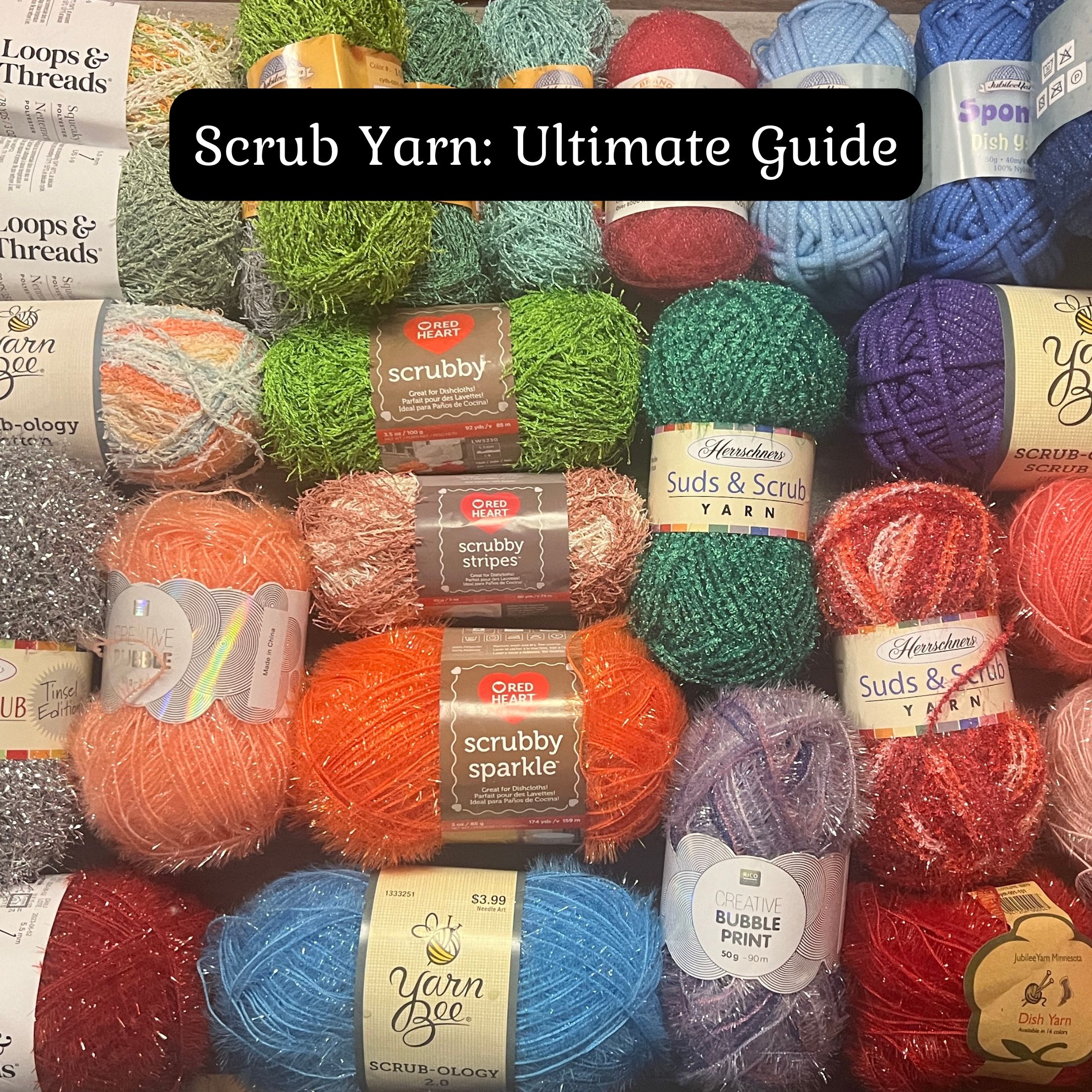 Scrub Yarn: Ultimate guide to selecting the best for your next scrubby ...